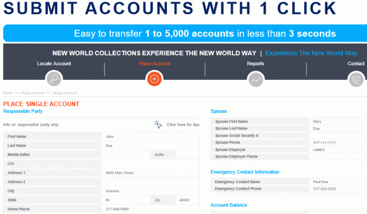Online tools - New World Collections Inc.